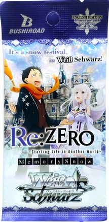Re:ZERO Memory Snow Booster Pack - Re:ZERO Memory Snow - Weiss Schwarz