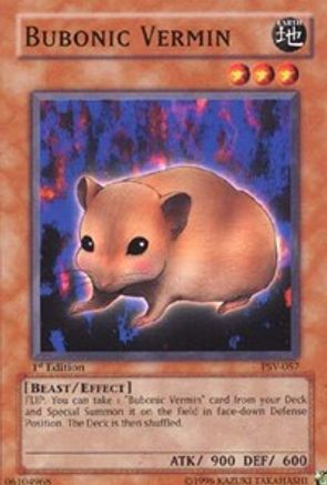Bubonic Vermin - Pharaoh's Servant - YuGiOh
