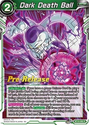 Dark Death Ball - Rise of the Unison Warrior Pre-Release Cards - Dragon ...