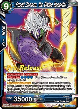 Fused Zamasu, the Divine Immortal - Rise of the Unison Warrior Pre ...
