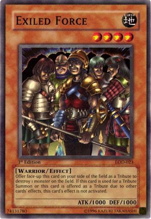 Exiled Force - Legacy of Darkness - YuGiOh