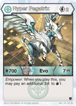 Hyper Pegatrix (140) - Armored Elite - Bakugan TCG