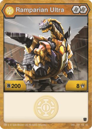 Ramparian Ultra (192) - Armored Elite - Bakugan TCG