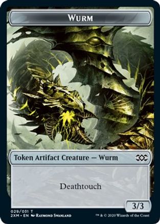 Wurm (029) Token - Double Masters - Magic: The Gathering