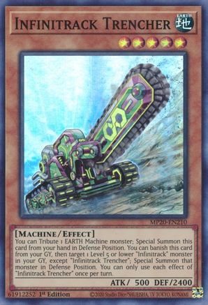 Infinitrack Trencher - 2020 Tin of Lost Memories - YuGiOh