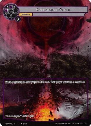 Collapsing World (Full Art) - Alice Origin IV: Prologue of Attoractia ...