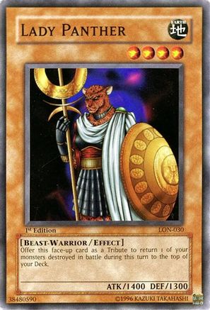 Lady Panther - Labyrinth of Nightmare - YuGiOh