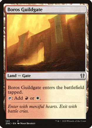 Boros Guildgate - Commander: Zendikar Rising - Magic: The Gathering