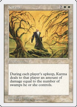 Karma - Fifth Edition - Magic: The Gathering