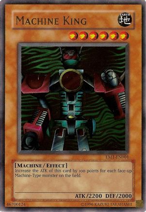 Machine King - Miscellaneous Promotional Cards - YuGiOh