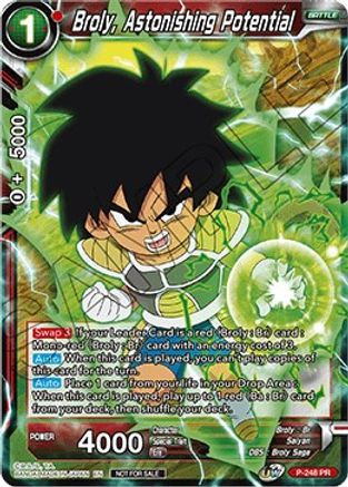 Broly, Astonishing Potential - Promotion Cards - Dragon Ball Super: Masters