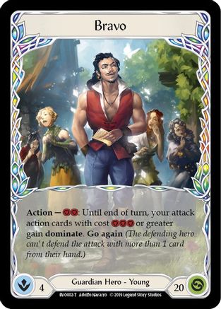 Bravo - Hero Deck: Bravo - Flesh and Blood TCG