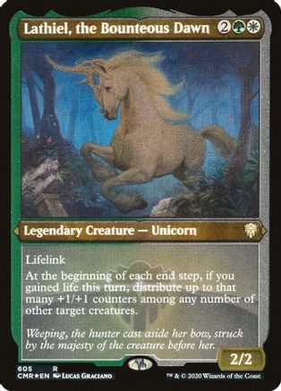 Lathiel, the Bounteous Dawn (Foil Etched) - Commander Legends - Magic ...