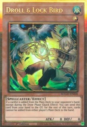 Droll & Lock Bird - Maximum Gold - YuGiOh
