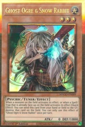 Ghost Ogre & Snow Rabbit - Maximum Gold - YuGiOh