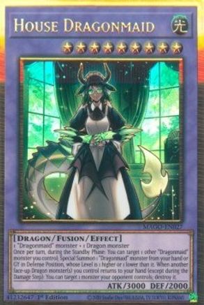House Dragonmaid - Maximum Gold - YuGiOh