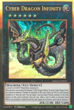 Cyber Dragon Infinity (Alternate Art) - Maximum Gold - YuGiOh
