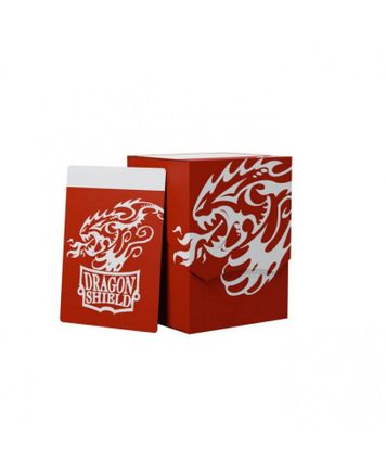 Dragon Shield Deck Shell - Dual-Colored Red/Black (Holds 80+) - Dragon ...