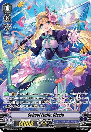 School Etoile, Olyvia (OCR) - V-EB15: Twinkle Melody - Cardfight Vanguard