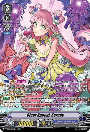 Clear Appeal, Seredy (SP) - V-EB15: Twinkle Melody - Cardfight Vanguard
