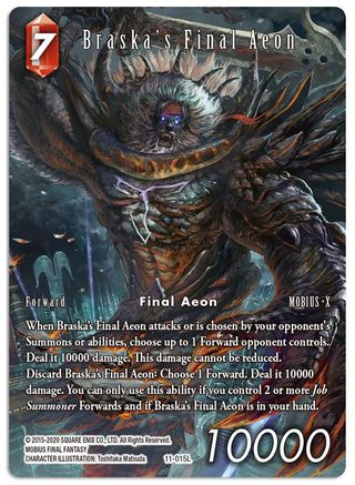 Braska's Final Aeon (Full Art) - FF: Promo Cards - Final Fantasy TCG