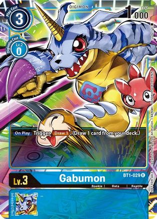 Gabumon - BT1-029 (Dash Pack Ver. 1.0) - Release Special Booster - Digimon Card Game