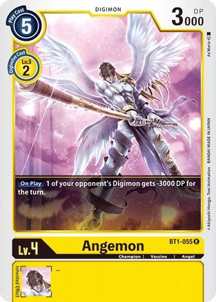 Angemon - BT1-055 - Release Special Booster - Digimon Card Game