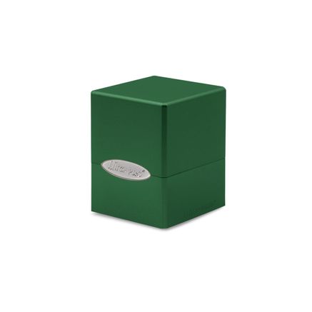 Satin Cube - Forest Green - Ultra Pro Deck Boxes - Deck Boxes