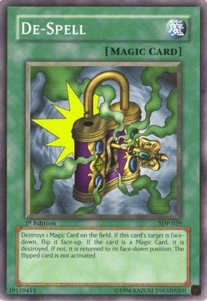 De-Spell - Starter Deck: Pegasus - YuGiOh