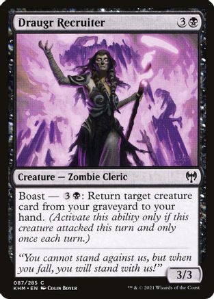 Draugr Recruiter - Kaldheim - Magic: The Gathering