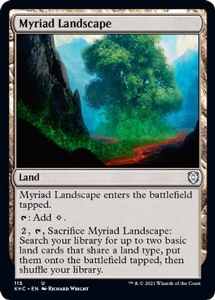 Myriad Landscape - Commander: Kaldheim - Magic: The Gathering