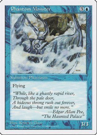 Phantom Monster - Fifth Edition - Magic: The Gathering