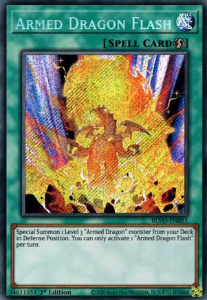 Armed Dragon Flash - Blazing Vortex - YuGiOh