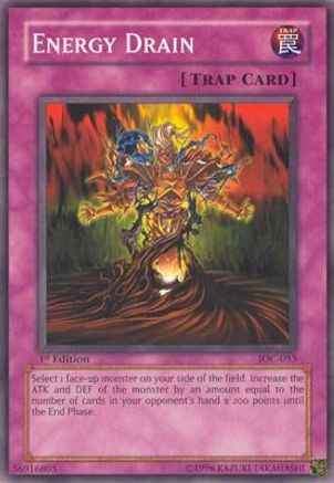 Energy Drain - Invasion of Chaos - YuGiOh