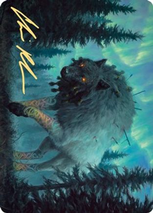 Sarulf, Realm Eater Art Card (Gold-Stamped Signature) - Art Series ...