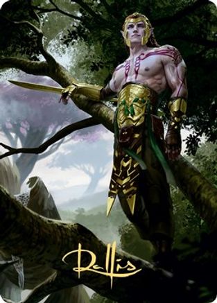 Tyvar Kell Art Card (Gold-Stamped Signature) - Art Series: Kaldheim ...