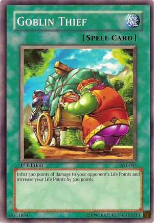 Goblin Thief - Ancient Sanctuary - YuGiOh