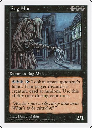 Rag Man - Fifth Edition - Magic: The Gathering
