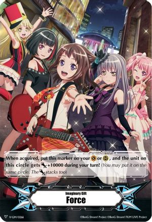 Imaginary Gift [Force] (BanG Dream!) - Gift Markers - Cardfight Vanguard