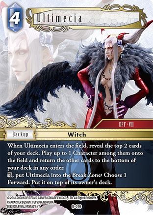 Ultimecia - Boss Deck: Chaos - Final Fantasy TCG