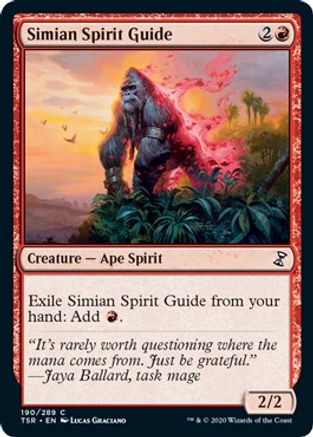 Simian Spirit Guide - Time Spiral: Remastered - Magic: The Gathering
