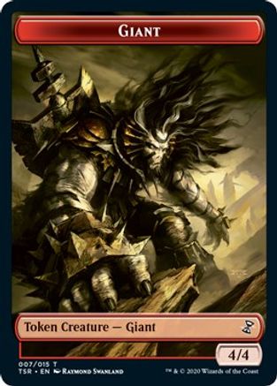 Giant Token - Time Spiral: Remastered - Magic: The Gathering