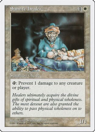 Samite Healer - Fifth Edition - Magic: The Gathering