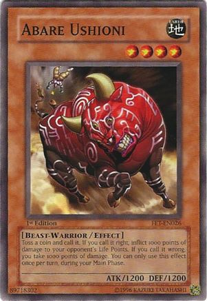 Abare Ushioni - Flaming Eternity - YuGiOh