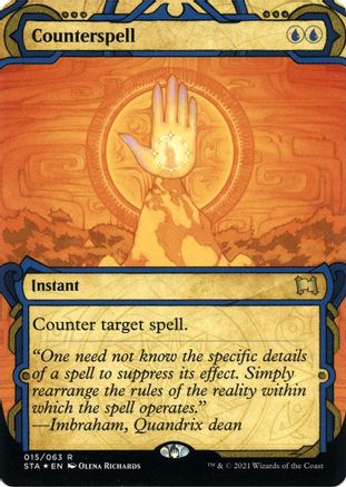 Counterspell (Foil Etched) - Strixhaven: Mystical Archives - Magic: The ...