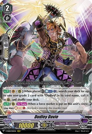 Dudley Davie - V-SS08: Clan Selection Plus Vol.2 - Cardfight Vanguard
