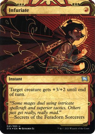 Infuriate (Foil Etched) - Strixhaven: Mystical Archives - Magic: The ...