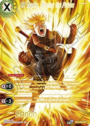 SS Trunks, Altering the Future (SPR) - Supreme Rivalry - Dragon Ball ...