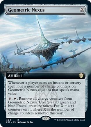 Geometric Nexus (Extended Art) - Commander 2021 - Magic: The Gathering