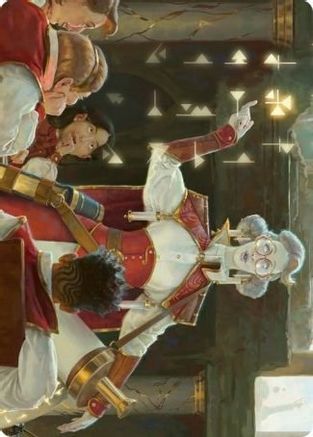 Professor of Symbology Art Card - Art Series: Strixhaven - Magic: The ...